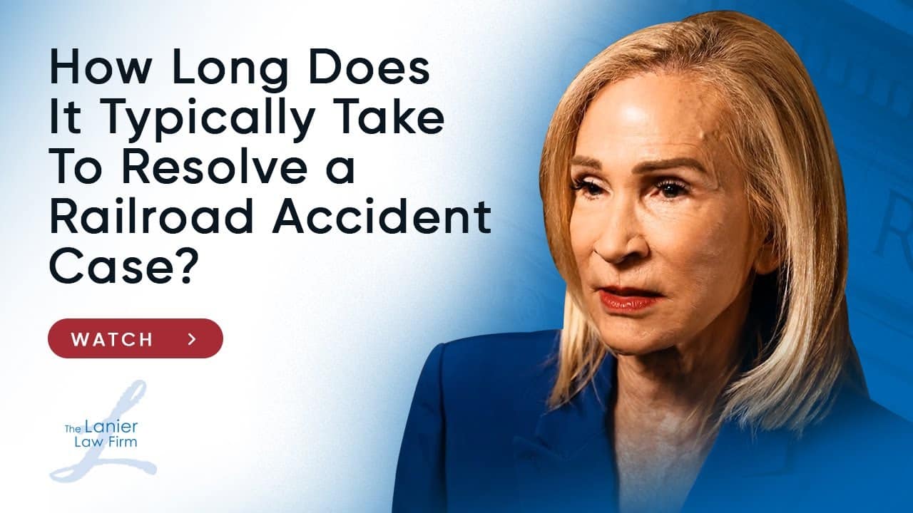 How Long Does It Typically Take To Resolve a Railroad Accident Case?
